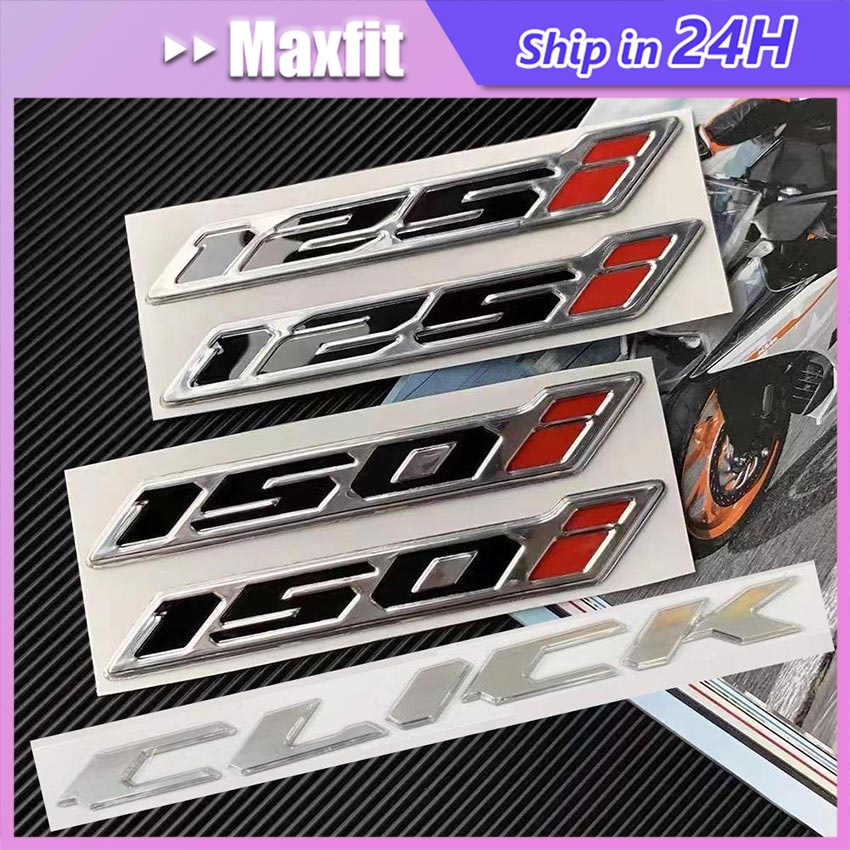 Jual Emblem Click 125I 150I Stiker Logo Timbul Vario 125 150 New ...