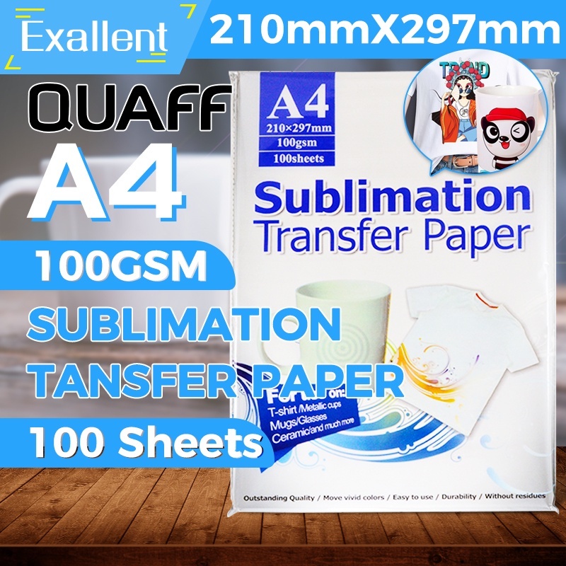 Jual Kertas Transfer Sablon Sublimation A4 100Lembar / A3 50Lembar ...