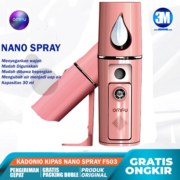 Jual Omfu Nano spray mini pelembab wajah alat semprot wajah Tingkat ...