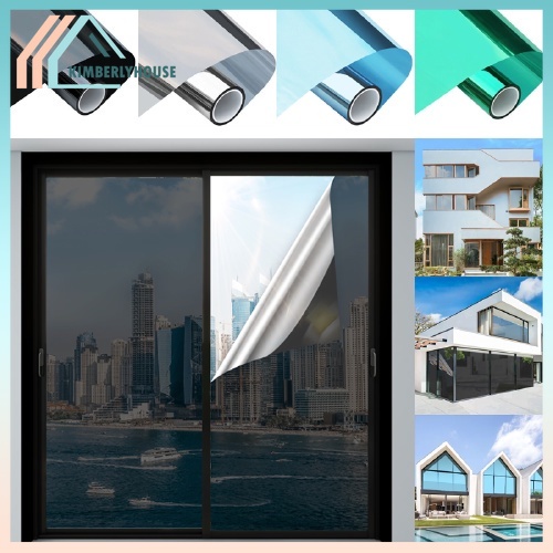 Jual PROMO one way stiker kaca cermin peredam panas rumah gedung kantor ...