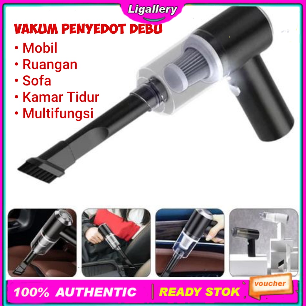 Jual Vacum Cleaner Portable Mini 2in1 Vakum Pembersih Penghisap ...