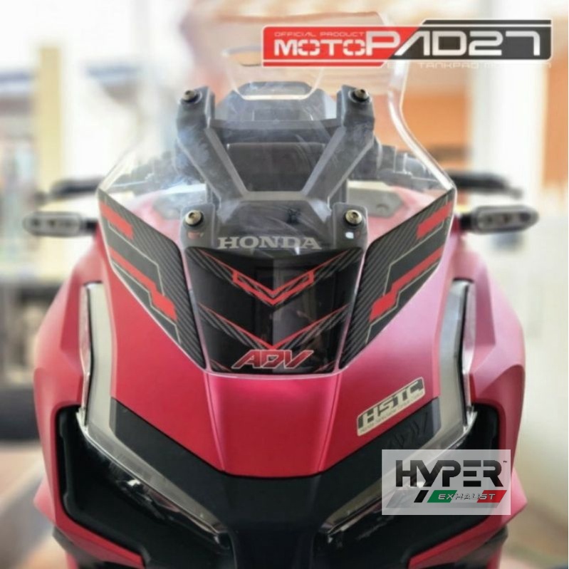 Jual Stiker Visor ADV 160 Stiker windscreen ADV 160 bahan resin ...