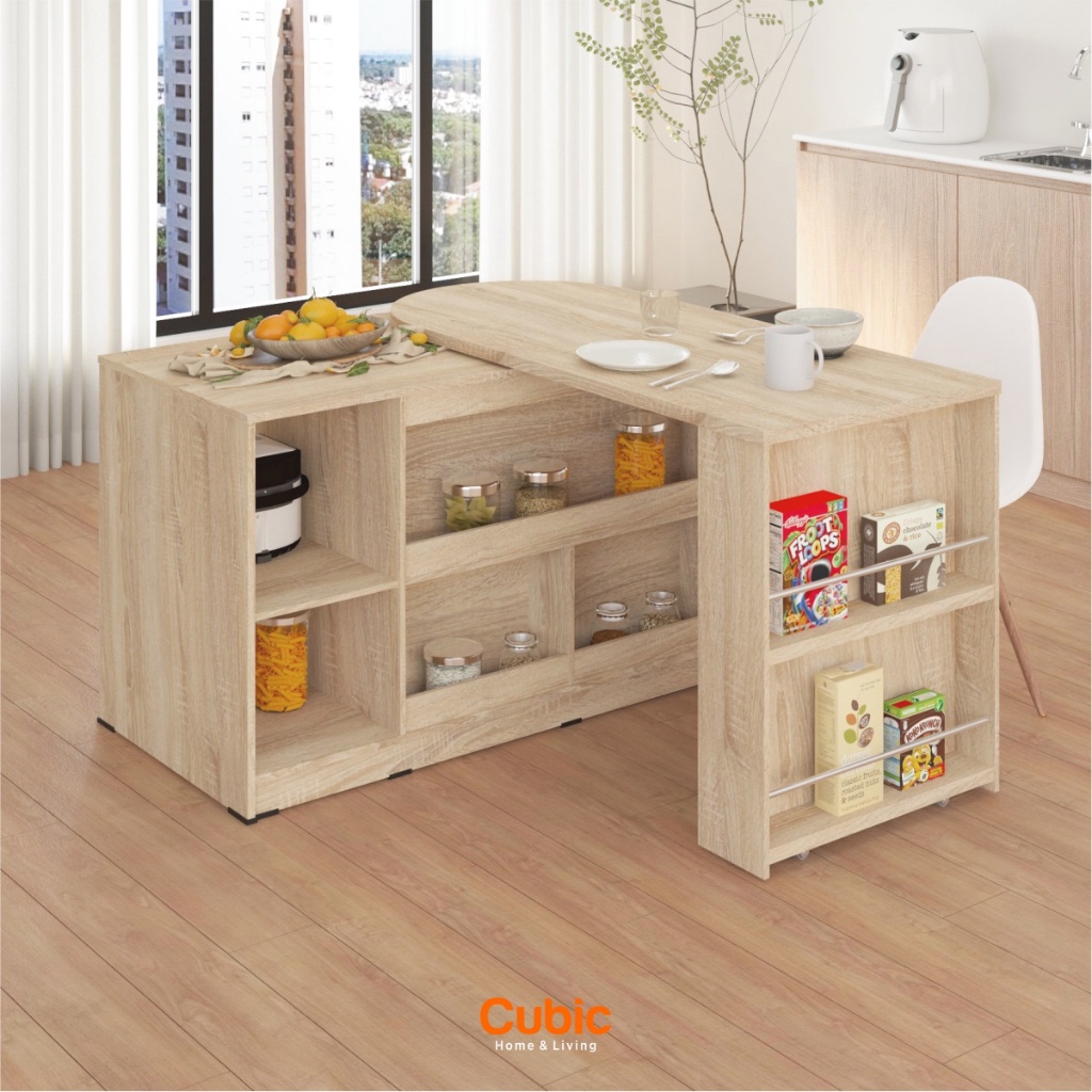 Jual Cubic Meja Dapur Minimalis / Kitchen Island / Meja Makan / ELENA ...