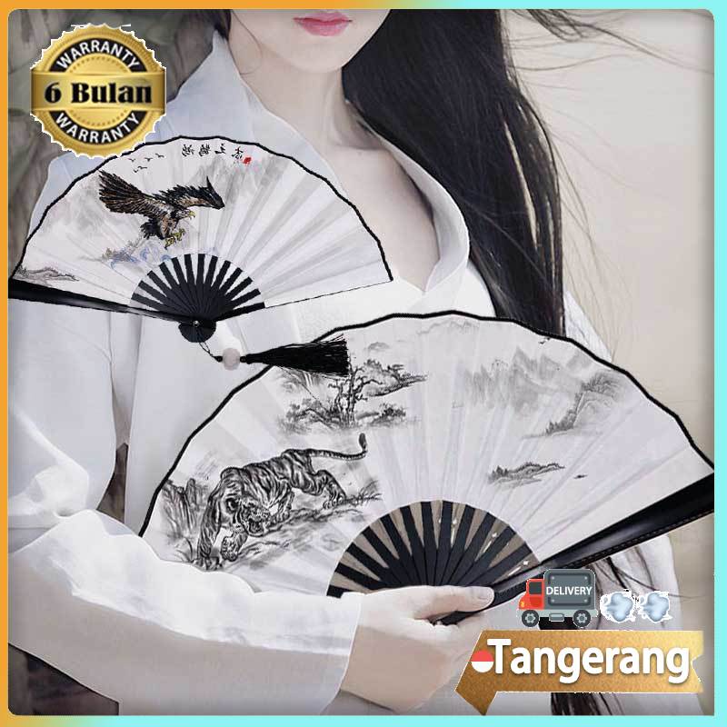 Jual Kipas Lipat Cina / Kipas Tangan Lipat Gaya China Kuno/ Kipas ...