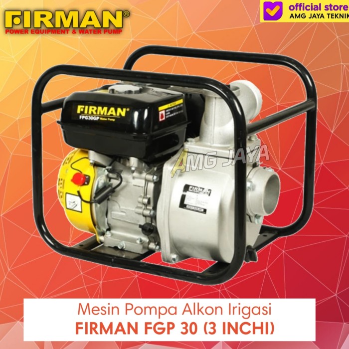 Jual Mesin Pompa Air Alkon Mesin Pompa Air Irigasi Sawah 3inc Firman ...