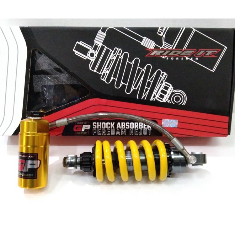 Jual Monoshock Tabung Pisah Fleksibel Sonic 150 / Supra GTR Ride It Skok garasi modif | Shopee ...