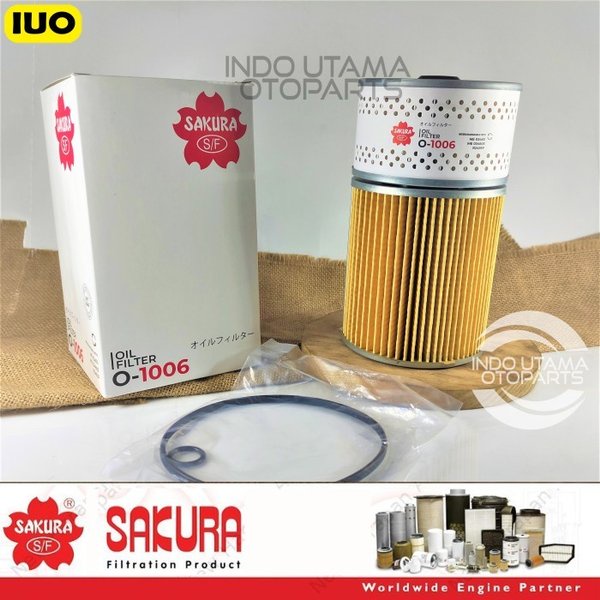Jual Filter Oli Fuso 6D14 6D15 6D16 FM 517 FM 516 Saringan Oli O-1006 ...