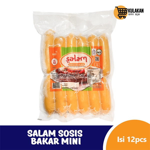 Jual Salam Sosis Bakar Mini 500gr Isi 12 pcs | Shopee Indonesia