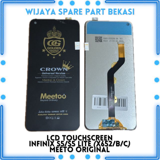 Jual LCD TOUCHSCREEN INFINIX S5/INFINIX S5 LITE MEETO ORIGINAL (X652/B ...