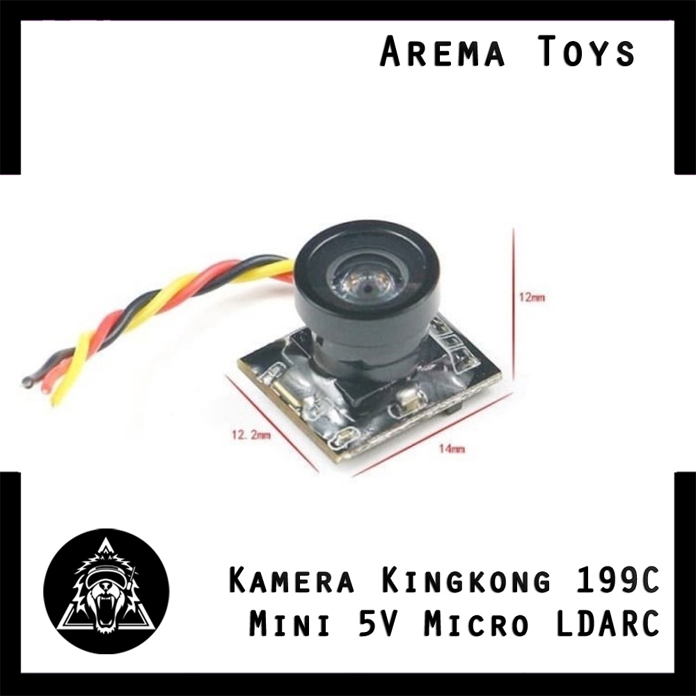 Jual Kamera Kingkong 199C Mini 5V Micro LDARC Camera TINY 6X 7X 8X | Shopee Indonesia