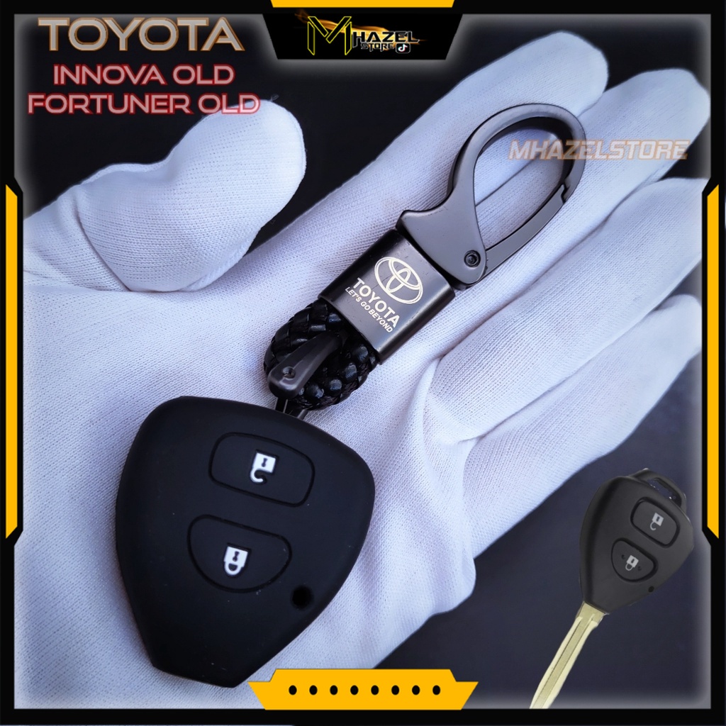 Jual Gantungan kunci keyless remote mobil toyota innova fortuner old ...