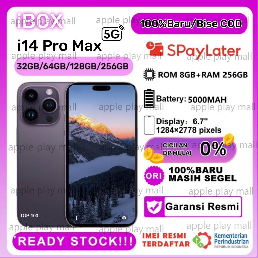 Jual Hp Terbaru 2023 i14 Pro Max PRO MAX Baru 6.7INCH IPhon 15 ...