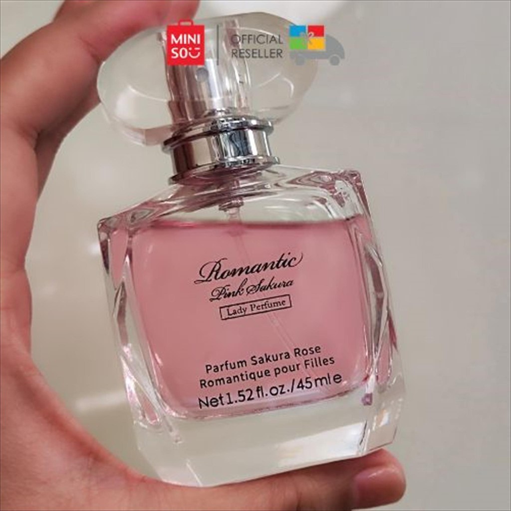 Jual MINISO Parfum Wanita Romantic Pink Sakura EDT 45ml | Shopee Indonesia