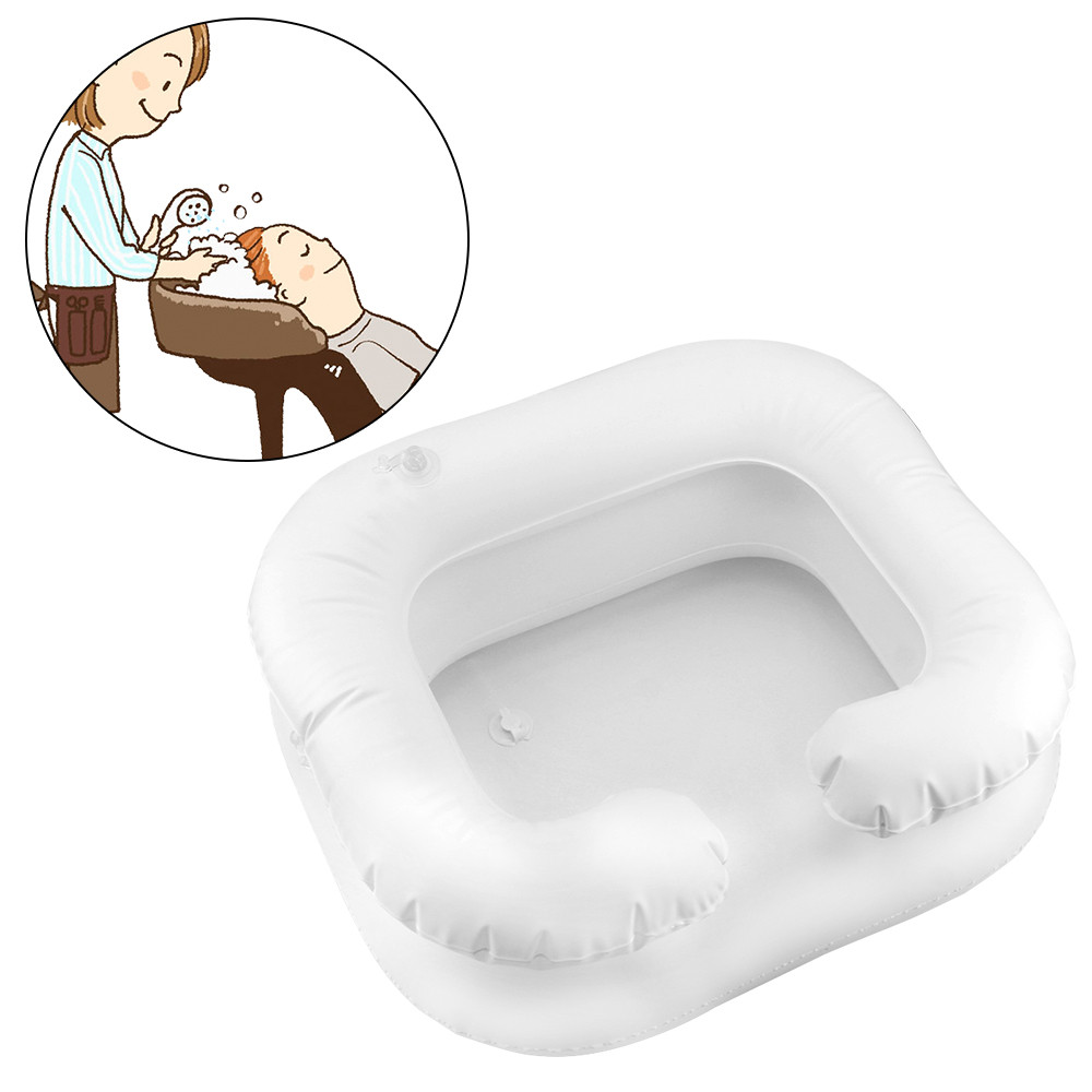 Jual Portable Inflatable Shampoo Basin Tub Hair Washing Basin for The ...