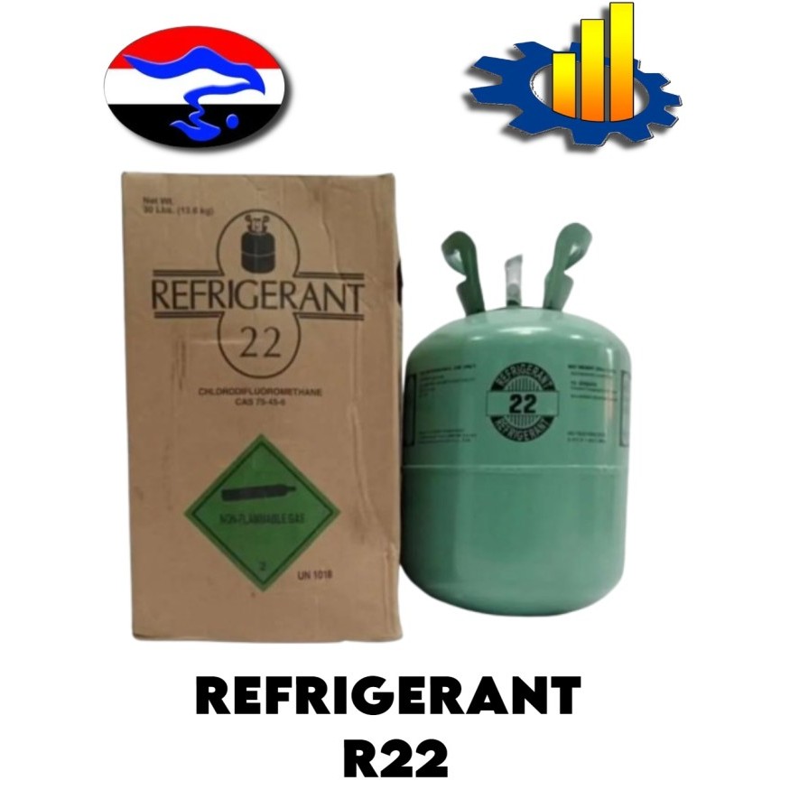 Jual FREON R22 REFRIGERANT ISIAN 13,6KG (1 TABUNG) | Shopee Indonesia
