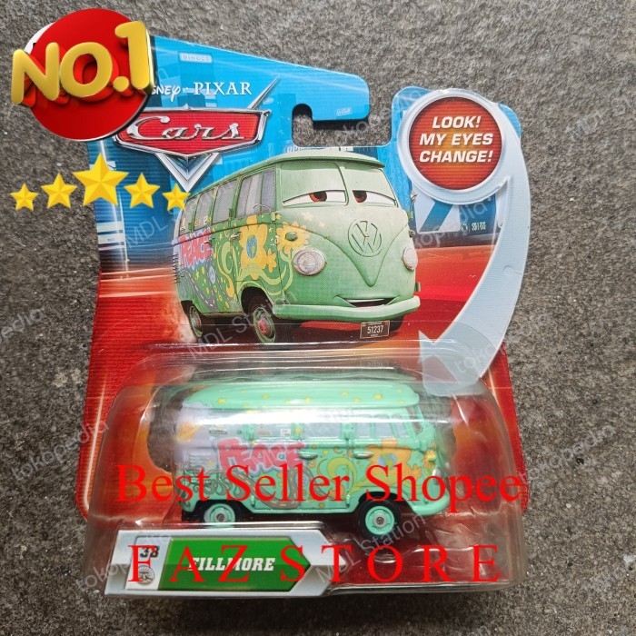 Jual Mattel Disney Pixar Cars Fillmore Lenticular Eyes Toy FAZ Store ...