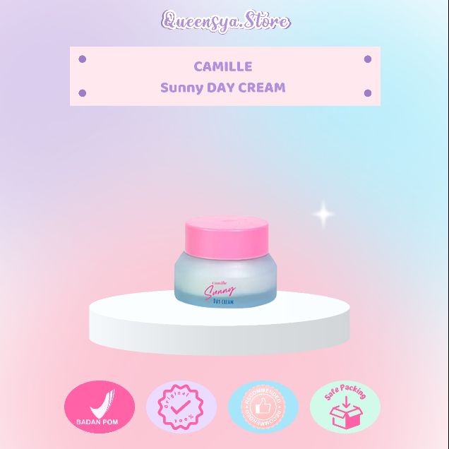 Jual Camille Beauty Sunny Day Cream With Sunscreen Skincare 25Gr ...