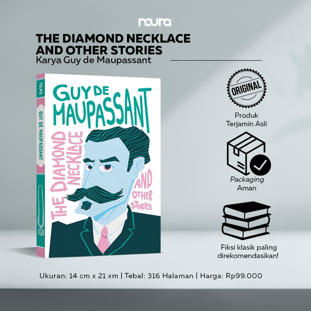 Jual The Diamond Necklace and Other Stories - Guy de Maupassant Ori ...