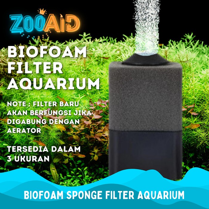Jual BIOFOAM FILTER AQUARIUM/SPONGE ABS AQUARIUM FILTER - FILTER ...