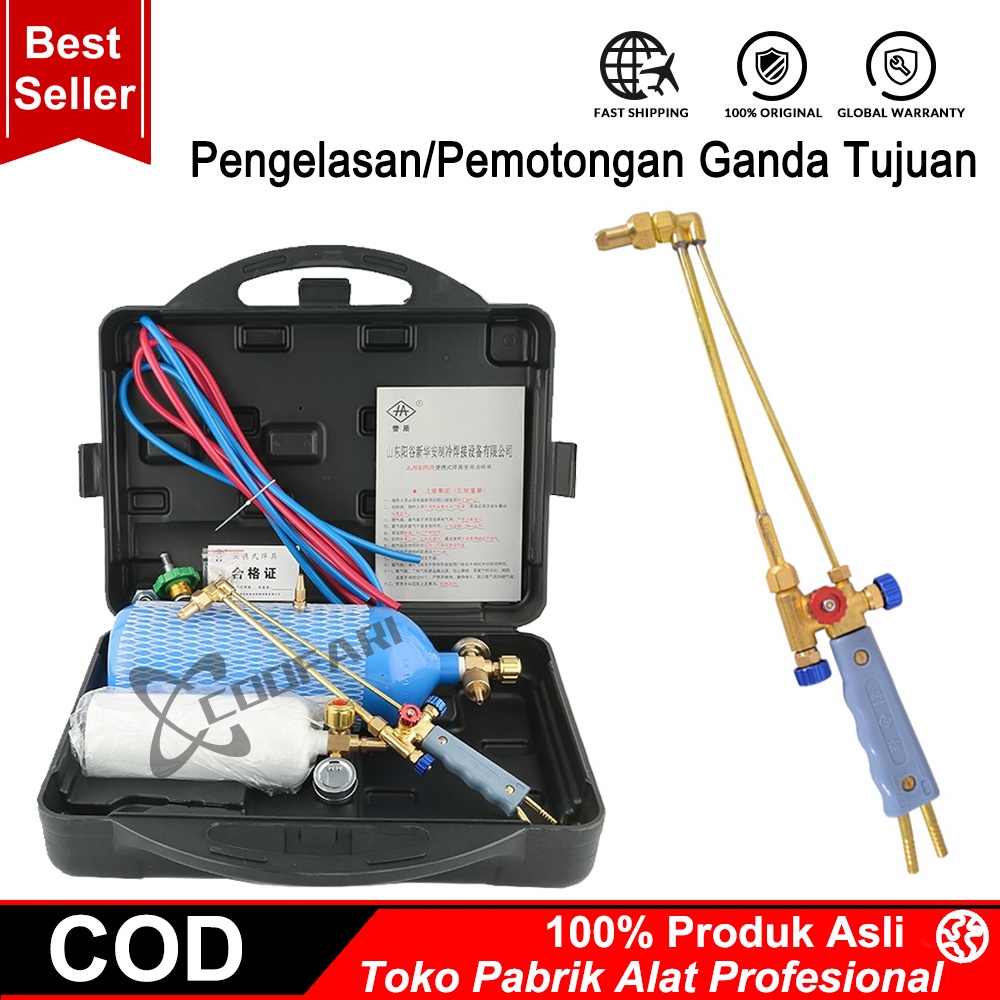 Jual Set Alat Las Portabel 2L / Set Alat Las Oksigen + LPG Portabel Set ...