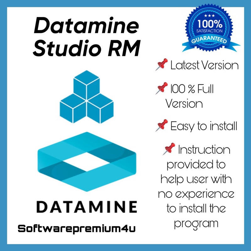 Jual Datamine Studio RM v1.13.202 (2023) 【Latest】 | Shopee Indonesia