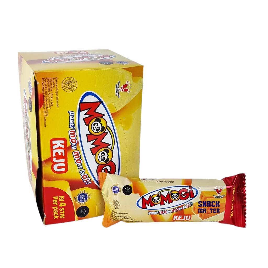 Jual Momogi Stick Snack Extrudat LONG - Isi 10 bks | Shopee Indonesia