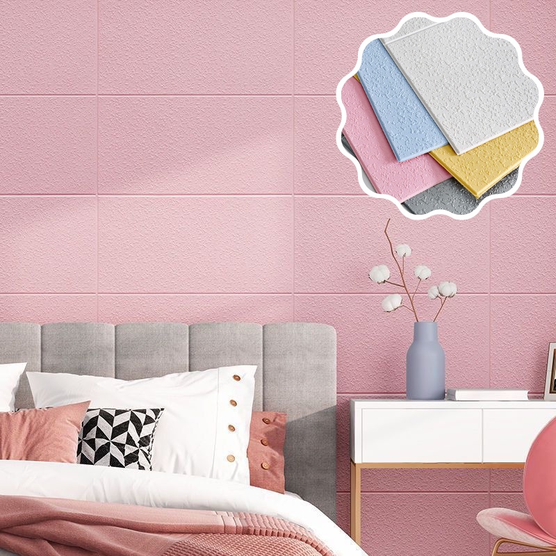 Jual HL0541 Wallpaper Dinding Foam 3D Sticker Wall Decoration Dekorasi ...