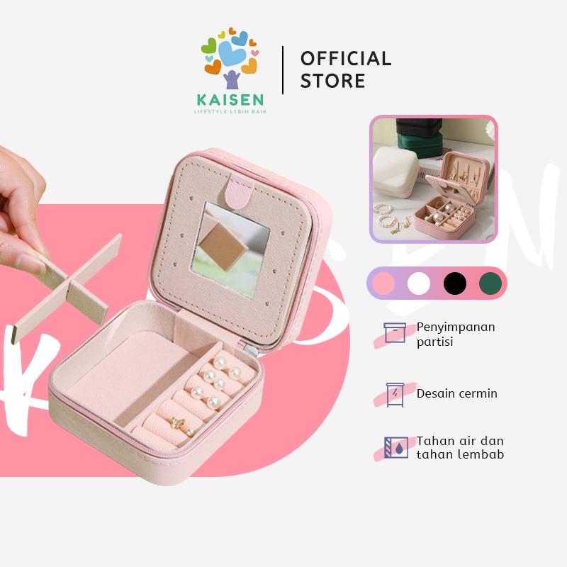 Jual KAISEN Travel Jewelry Box/Jewerly Box/Cincin Box Penyimpan/Mini ... Jual KAISEN Travel Jewelry Box/Jewerly Box/Cincin Box Penyimpan/Mini ...