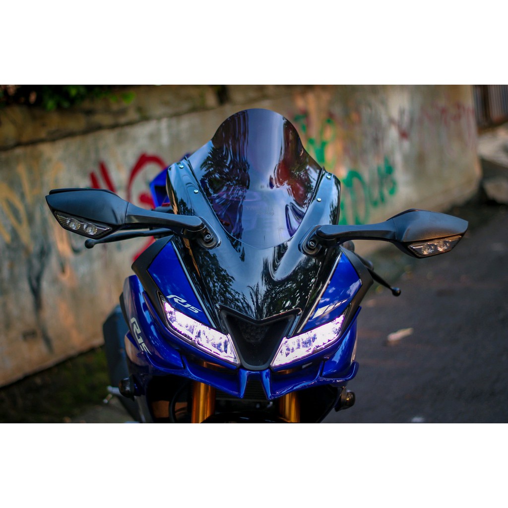 Jual #CRC# Spion ZX10 Plus Sein Kawasaki Universal R25 R15 CBR250RR ...