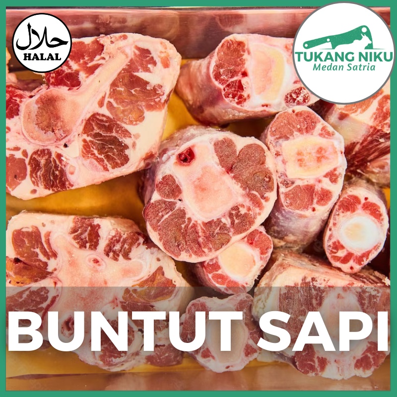 Jual BUNTUT SAPI - HALAL OXTAIL SEGAR FRESH BEKU FROZEN DAGING POTONG ...