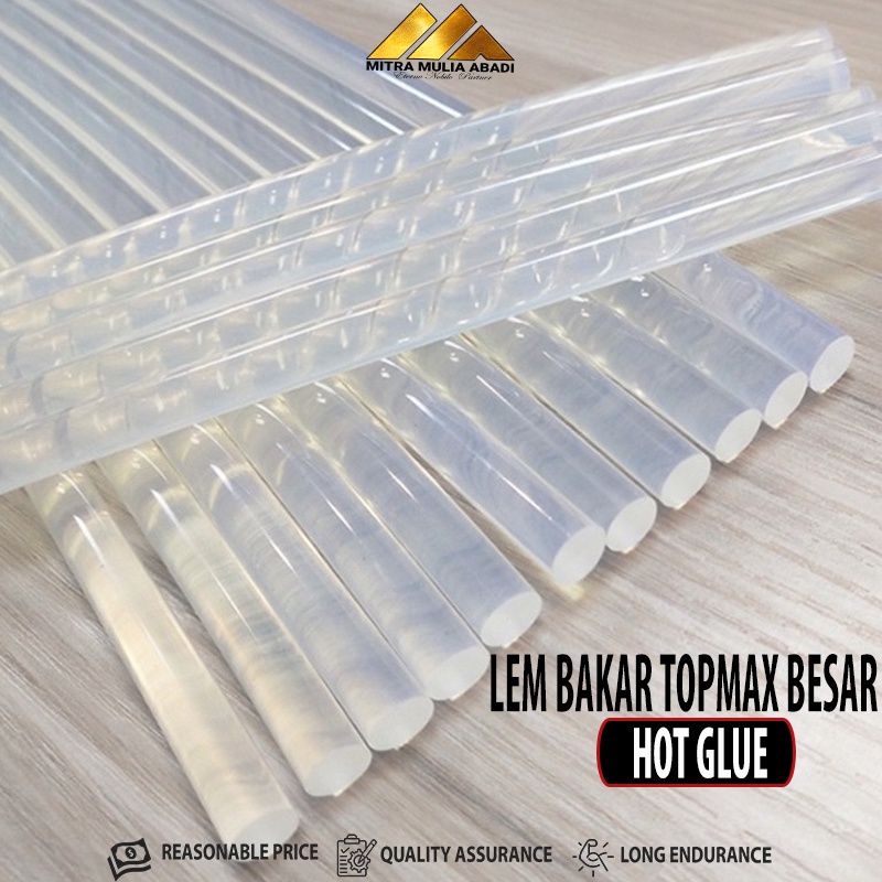 Jual Isi Ulang Lem Tembak / Lem Bakar Topmax Besar / Refill Glue Gun ...