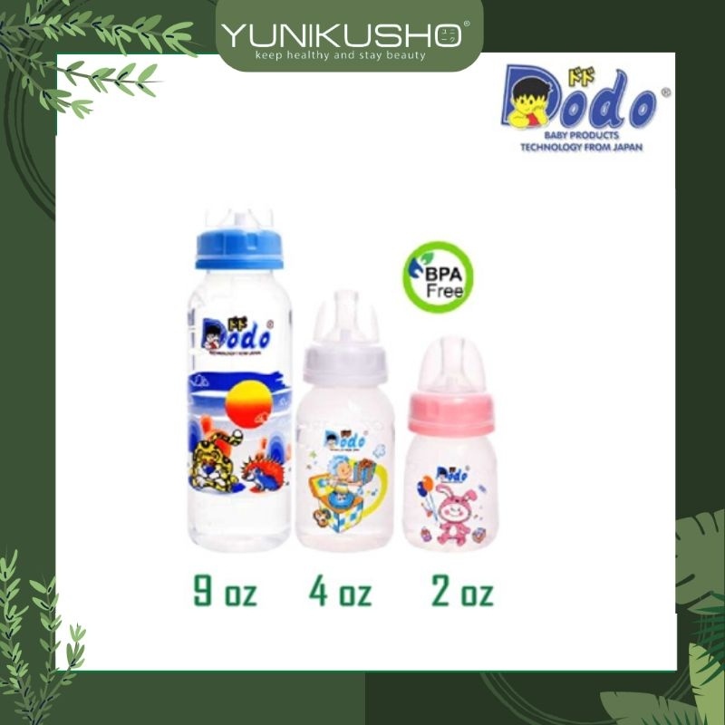 Jual DODO Bottle Eko 9oz/4oz/2oz Botol Susu Anak Dan Bayi | Shopee ...