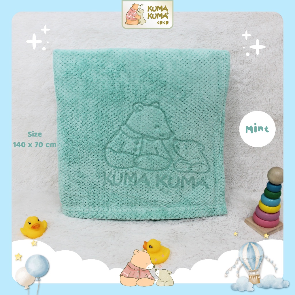 Jual Kuma Kuma Pineapple Luxury Premium Baby Towel - Handuk Mandi bayi ...