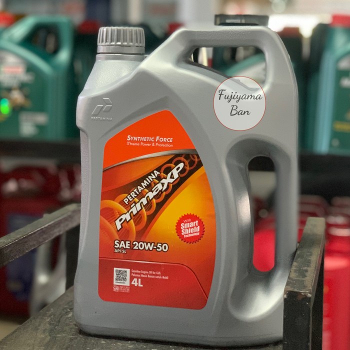 Jual Oli Pertamina Mesran Prima XP 20W 50 (4 Liter) (GASOLINE) | Shopee ...