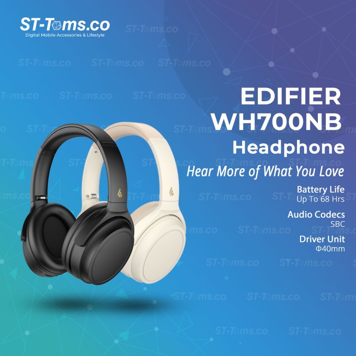 Jual Edifier WH700NB WH 700NB 700 NB ANC Ambient Sound Bluetooth ...