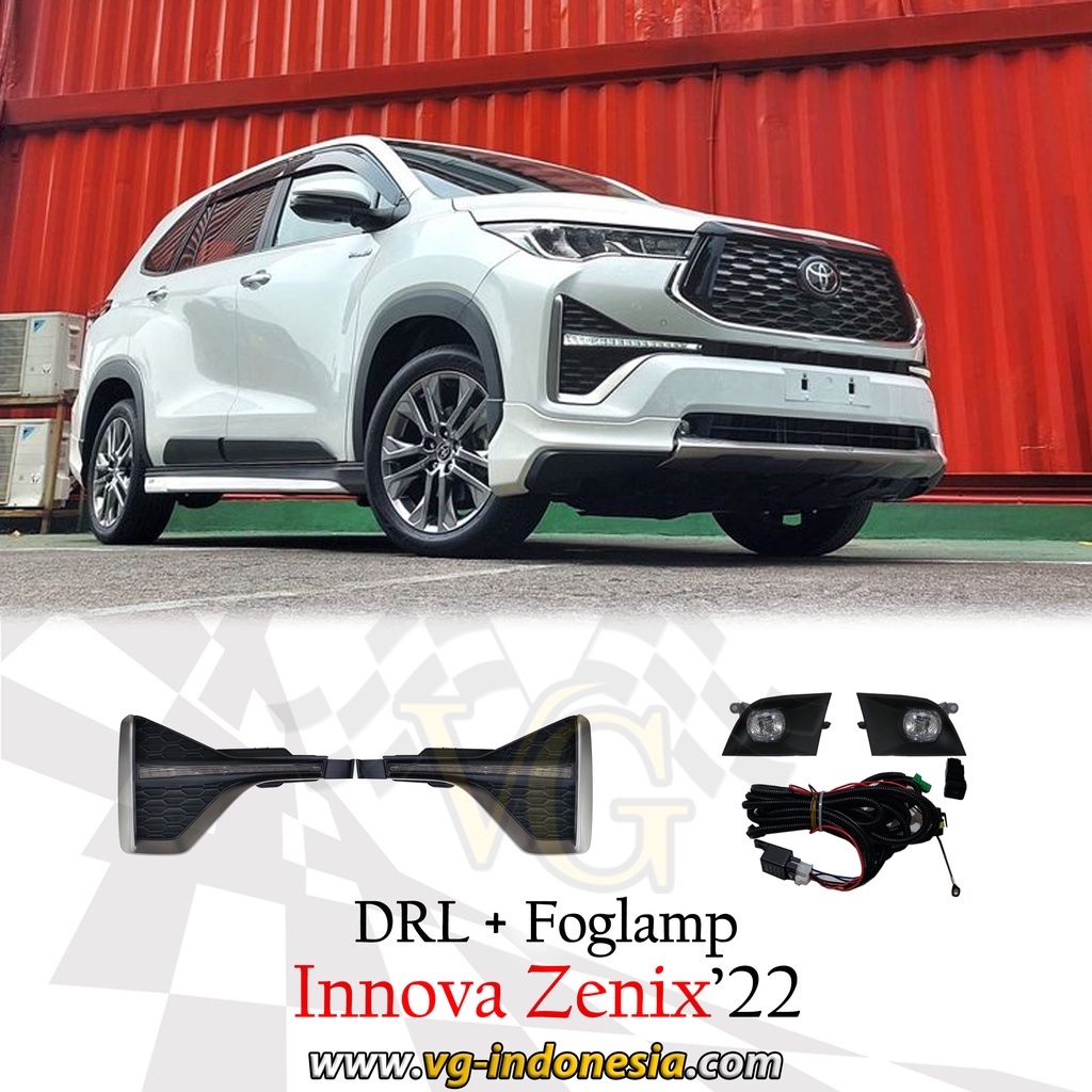 Jual DRL FOGLAMP INNOVA ZENIX | Shopee Indonesia