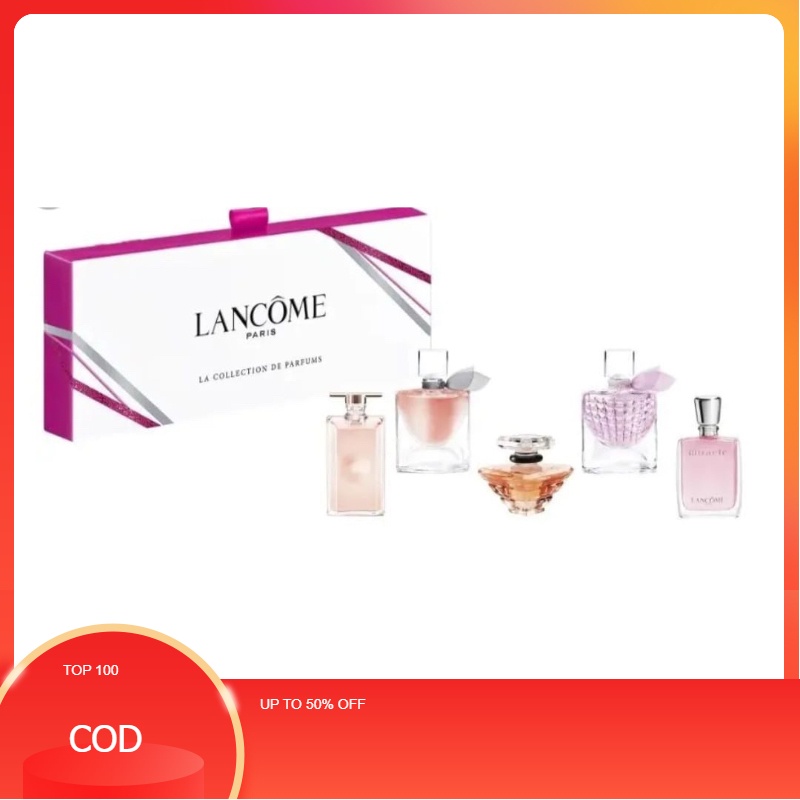 Jual COD) Miniature Set Lancome 5x5ml | Shopee Indonesia
