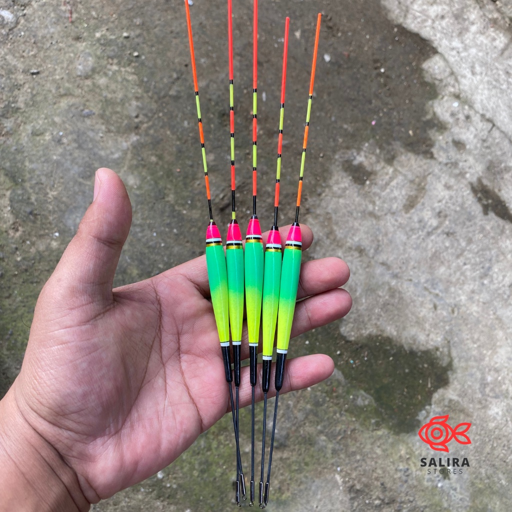 Jual Pelampung Pancing Anti Badai Fiber Isi 1 3 5pcs 25CM Premium Murah ...