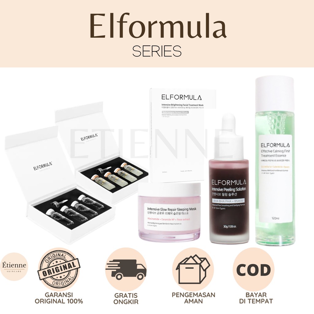 Jual ELFORMULA Series - Brightening Serum | Acne Serum | Intensive ...