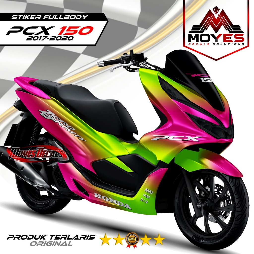 Jual (BISA COD) Decal Honda PCX 150 Fullbody 2017 Stiker Motor PCX 150 ...