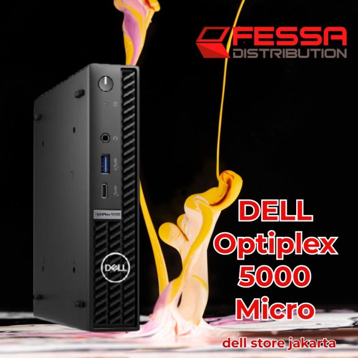 Jual DELL Optiplex 5000 Micro i5-12500 8GB 512GB SSD LED 20 - Jakarta ...