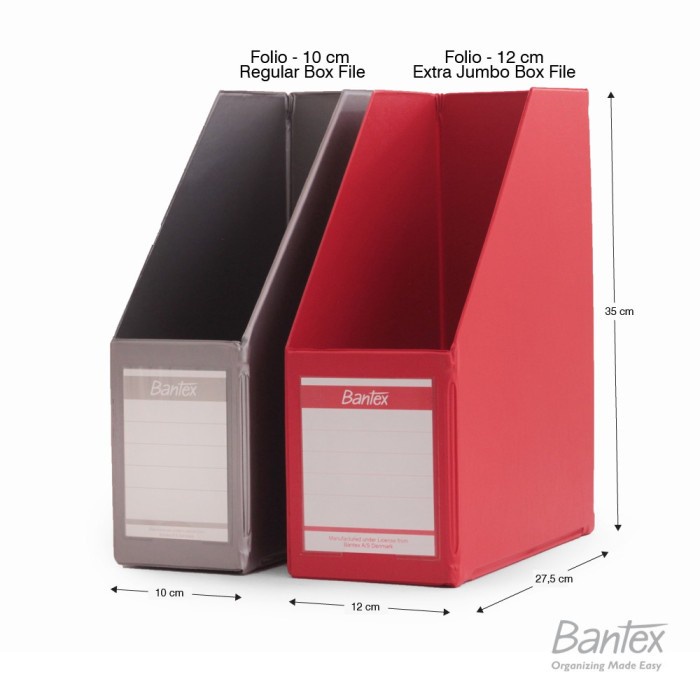 Jual Bantex Box File Extra Jumbo Folio 12cm - 4021 | Shopee Indonesia
