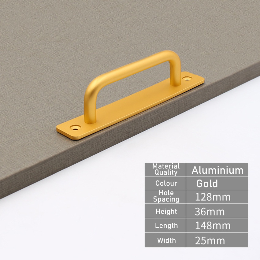 Jual Tarikan Plat Push Pull Handle Laci Lemari Gagang Pintu Jendela ...