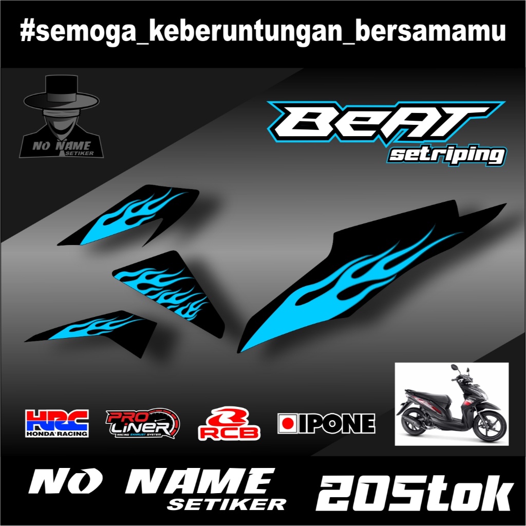 Jual Striping semi full setiker stiker beat fi (205tok) 2013 2014 2015 ...
