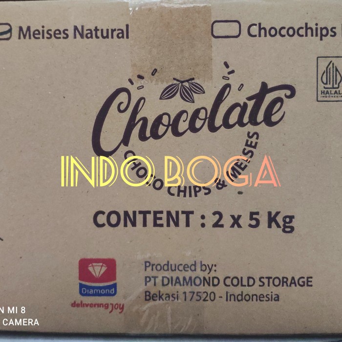 Jual Diamond coklat meses dus 10 kg / meses cokelat Diamond karton 10kg ...
