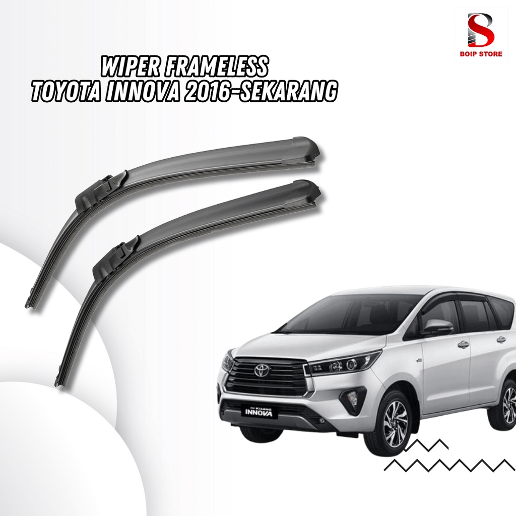 Jual 1 SET (2 PCS) Wiper Toyota Kijang Innova Reborn 2016 - Sekarang ...