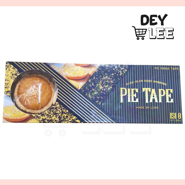 Jual Pie Tape 300gr isi 8 pcs Peuyeum Oleh-Oleh Khas Bandung | Shopee ...