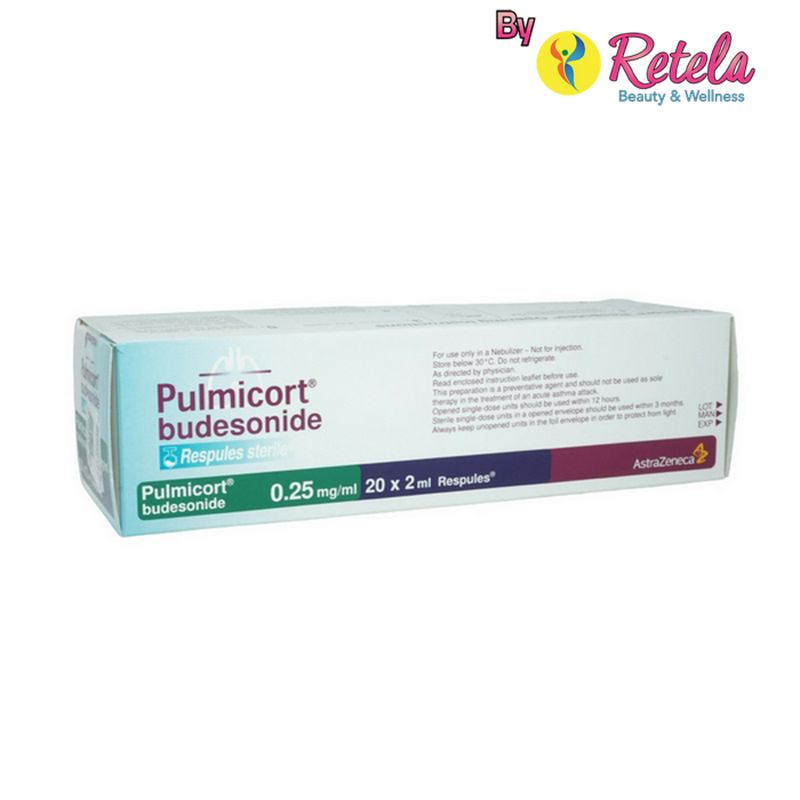 Jual PULMICORT 0.25MG 1 PAK 5 RESPULES | Shopee Indonesia