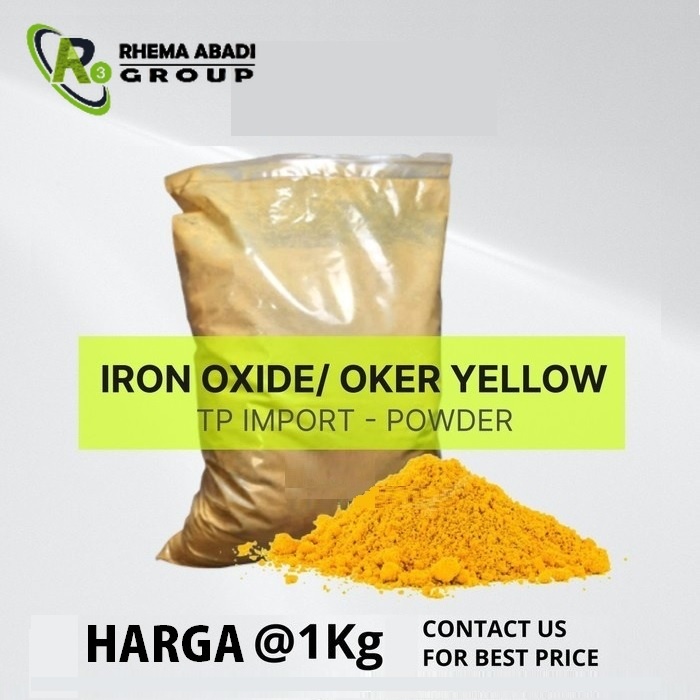 Jual RIZKI ABADI - Oker Luar Kuning Tua / Pewarna Kuning Tua / Pigment ...