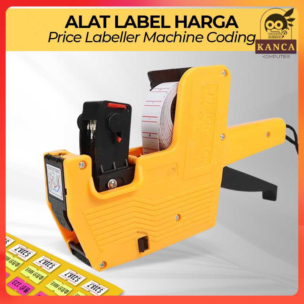Jual DUODELI Alat Label Harga Price Labeller Machine Coding - MX-5500 ...